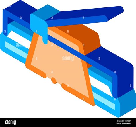 Putty Knife Isometric Icon Vector Illustration Stock Vector Image And Art Alamy
