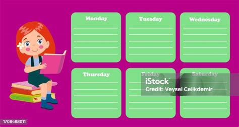 개학 시간표 손으로 그렸습니다 교실 시간표 노트 교육을 계획합니다 플래너 테이블 클래스 어린이 학업 템플릿입니다 주최자 신문 주간 벡터 일러스트 레이 션입니다 공부에 대한