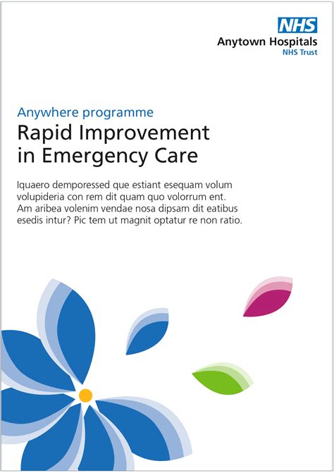 NHS Identity Guidelines Colours