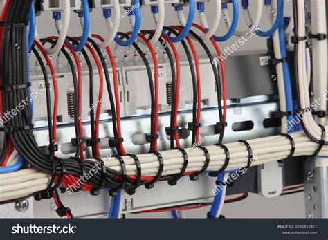 Reverse Side Electrical Panel Connection Insulated Stock Photo 2240810817 Shutterstock