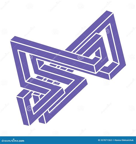 Escher Paradox Geometry Optical Illusion Object Sacred Geometric Figure Optical Art