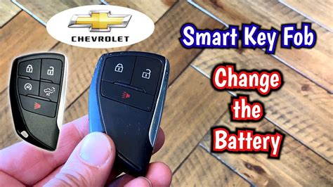 Chevy Key Fob Battery Replacement Smart Key Traverse And Silverado