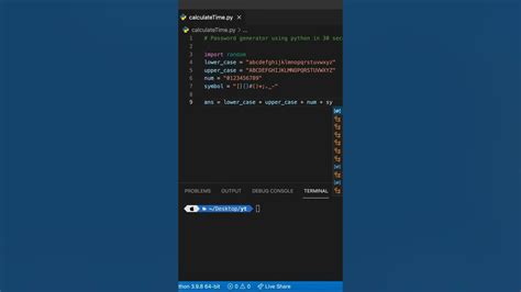 Password Generator Using Python In Just 30 Seconds Python Is So Easy