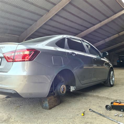 Приводим задние барабаны в порядок — Lada Vesta (1G), 1,6 л, 2018 года ...
