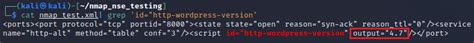 Nmap Nse Scripting By Example Wordpress Version Detection
