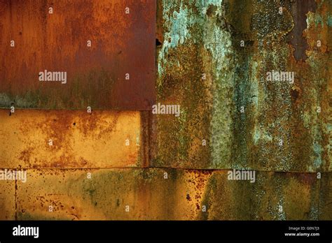 Old Metal Surface With Rust Stock Photo Alamy