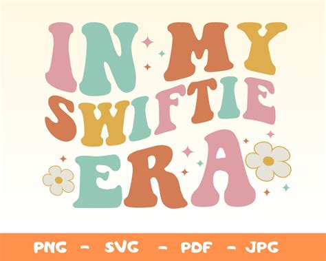 In My Swiftie Era Svg Png Shirt Svg Trendy Png Swiftie Aunt Png Swiftie Mom Svg Swiftie Shirt
