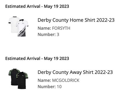 더비 카운티 유니폼 주문했다 해외축구 에펨코리아