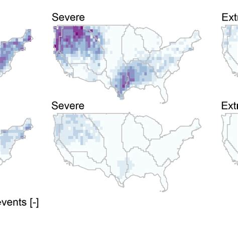 Spatial Distribution Of Observed Upper Panel And Simulated Lower