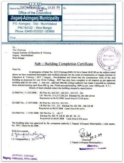 Occupancy Certificate And Completion Certificate Importance