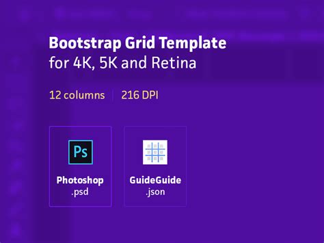 Bootstrap Grid Template Free Psd Template Psd Repo