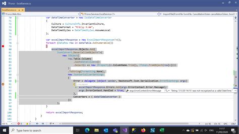 C Jsonnet String 7120 1415 Was Not Recognized As A Valid