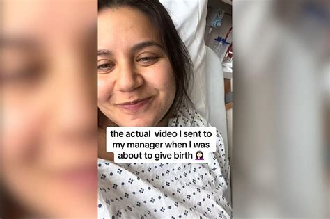 Pregnant Woman Sends Video To Employer While About To Give Birth