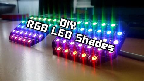 DIY RGB LED Shades Controlled By Arduino Arduino Project Hub