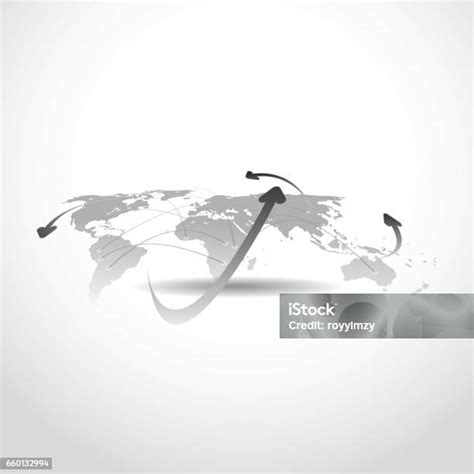 세계 지도 포인트 선 조성 국제 글로벌 글로벌 네트워크 연결을 나타내는 의미 0명에 대한 스톡 벡터 아트 및 기타 이미지 0