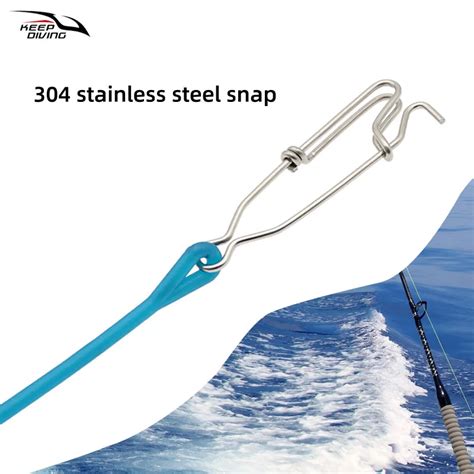 Trolling Equipment Downrigger Weight Snubber Stainless Steel Shock
