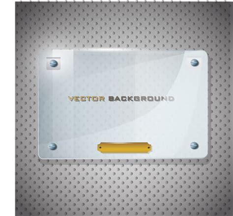 금속 및 유리 배경 벡터 자료 Eps Uidownload