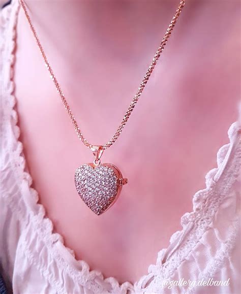 گردنبند لاکت قاب عکس دار قلب