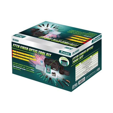 Proskit 12 Piece Ftth Fibre Optical Toolkit Geewiz