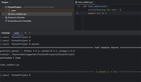How To Run Your First Test With Pytest Codekru