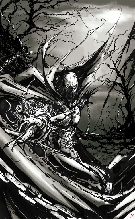 Spawn Sketch By MelikeAcar On DeviantArt