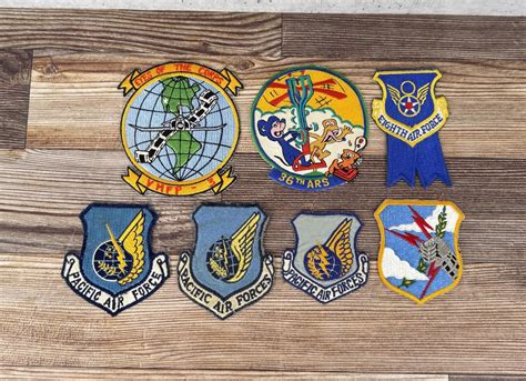 Collection Of Us Military Unit Patches