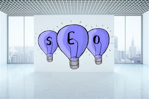 Premium Photo Search Engine Optimization Concept