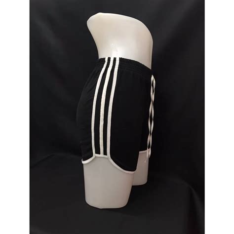 กางเกง3แถบขาสั้น ผ้าคอตตอน กางเกงขาสั้นทรงสปอร์ต 3 แถบ สายฝอ Shopee Thailand