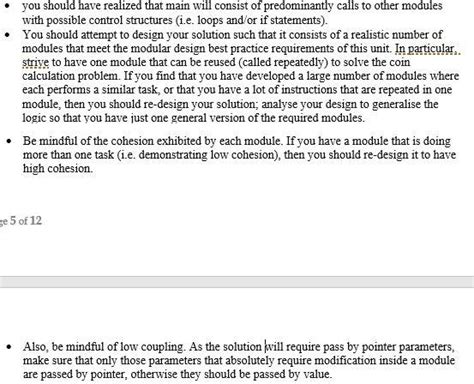 Solved Uses Structured Design Implemented In C Array Of