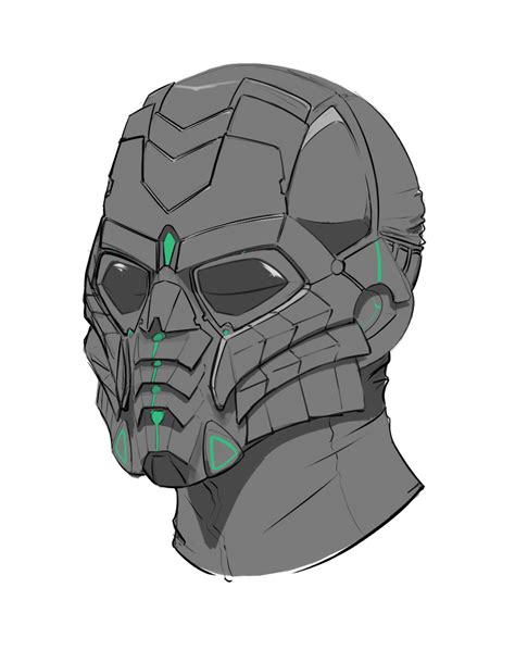 Sci Fi Helmet Conceptart