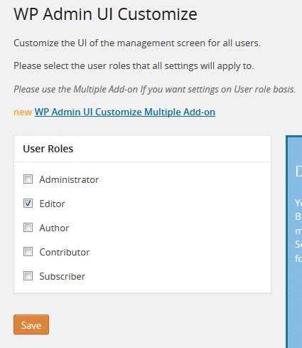 How To Simplify The WP Admin To Get It Client Friendly