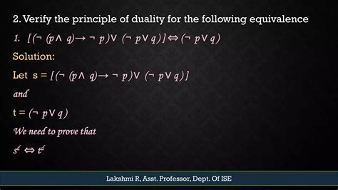 Discrete Mathematical Structures Fundamentals Of Logic Principle Of