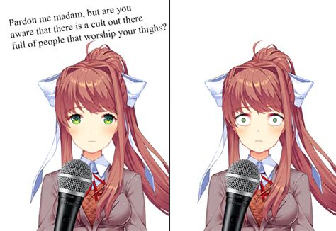 Monika Browses Rule34 Of Herself Ddlc