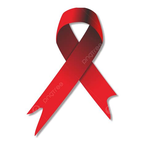 Hiv Aids Tape Symbol Vector Hiv Aids 1 December Png And Vector With