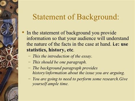 The Classical Argument