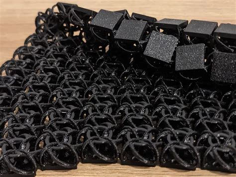 Chainmail 3d Printed Fabric By Lynxgizmo Makerworld Download Free 3d Models