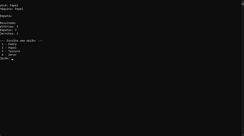 Github Aloisio12jokemporock Paper Sicssorwith Python Game Jokempôrock Paper Sissors