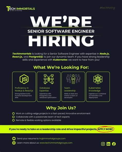 Techhiring Softwareengineer Nodejs Reactjs Postgresql Kubernetes
