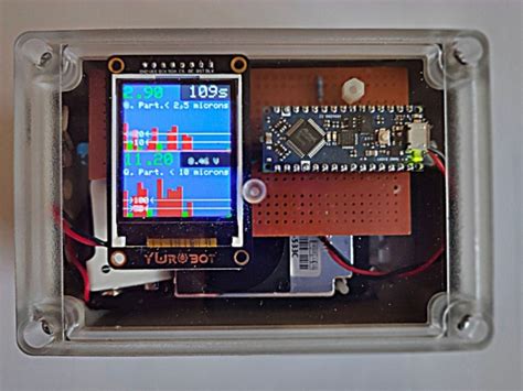 Portable Fine Particle Measurement Using Arduino Tech Projects