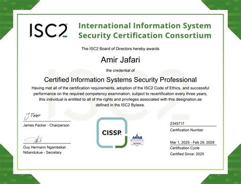 Cissp Cybersecurity Informationsecurity Infosec Securitycertification Careergrowth Isc2