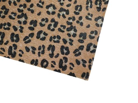 Golden Leopard Faux Fur Sheet Etsy