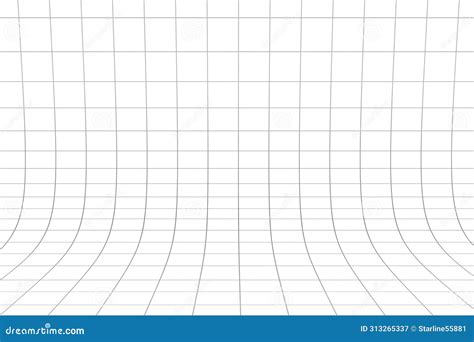 Abstract Curved Perspective Grid Lines Layout Design Vector Stock Vector Illustration Of