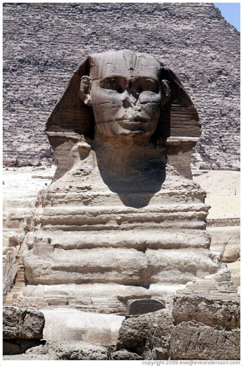 the great sphinx front view photo id 14913 giza