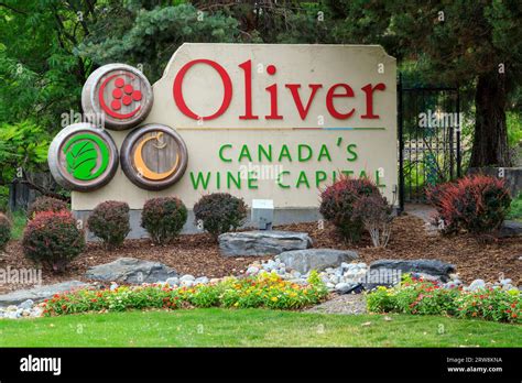 Oliver British Columbia Canada July 24 2023 Canadas Wine