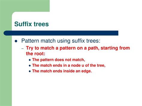 Ppt Suffix Trees And Suffix Arrays Powerpoint Presentation Free
