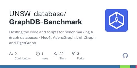 github unsw database graphdb benchmark hosting the code and scripts