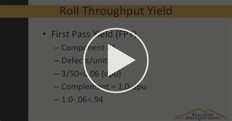 Roll Throughput Yield Management And Planning Tools And Business Results For Projects Coursera Roll Throughput Yield Management And Planning Tools And Business Results For Projects Coursera