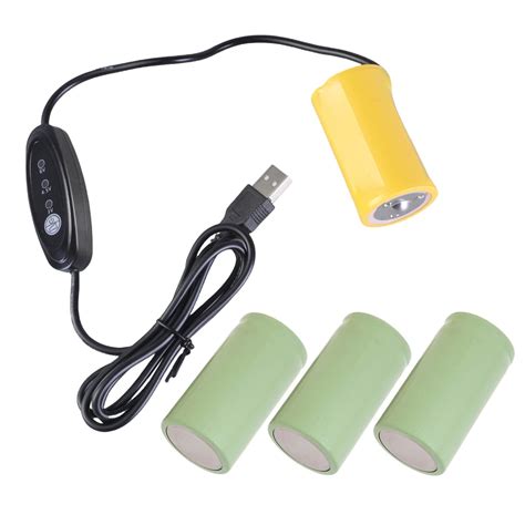 3v 45v 6v Lr20 D Battery Eliminators Usb Power Supply Cable Replace 2