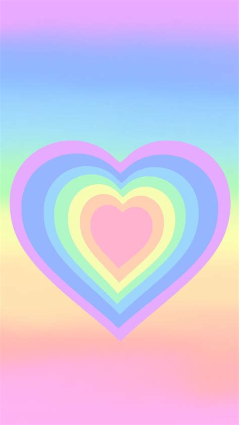 Очень красивые обои с сердечком Papel De Parede Colorido Papel De Parede Rosa Papel De