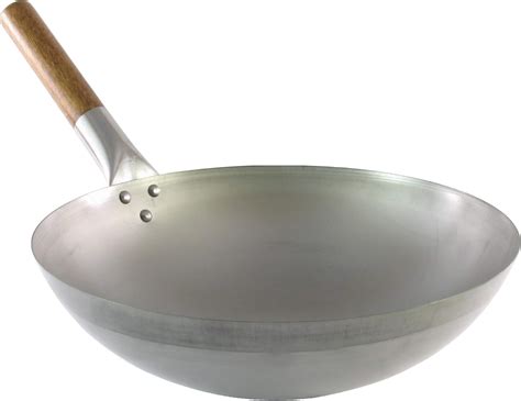 Wok Tradizionale In Acciaio Al Carbonio Qualità Professionale Fondo